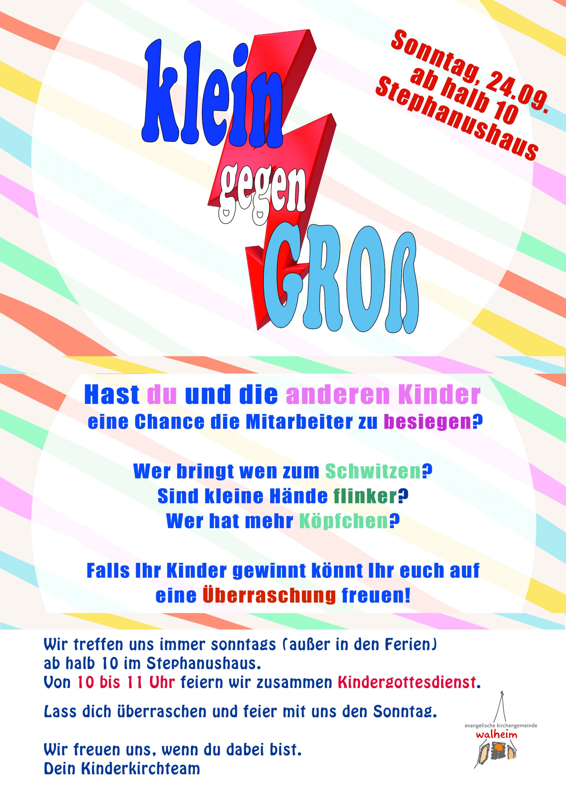 Klein Gegen Gross Termine